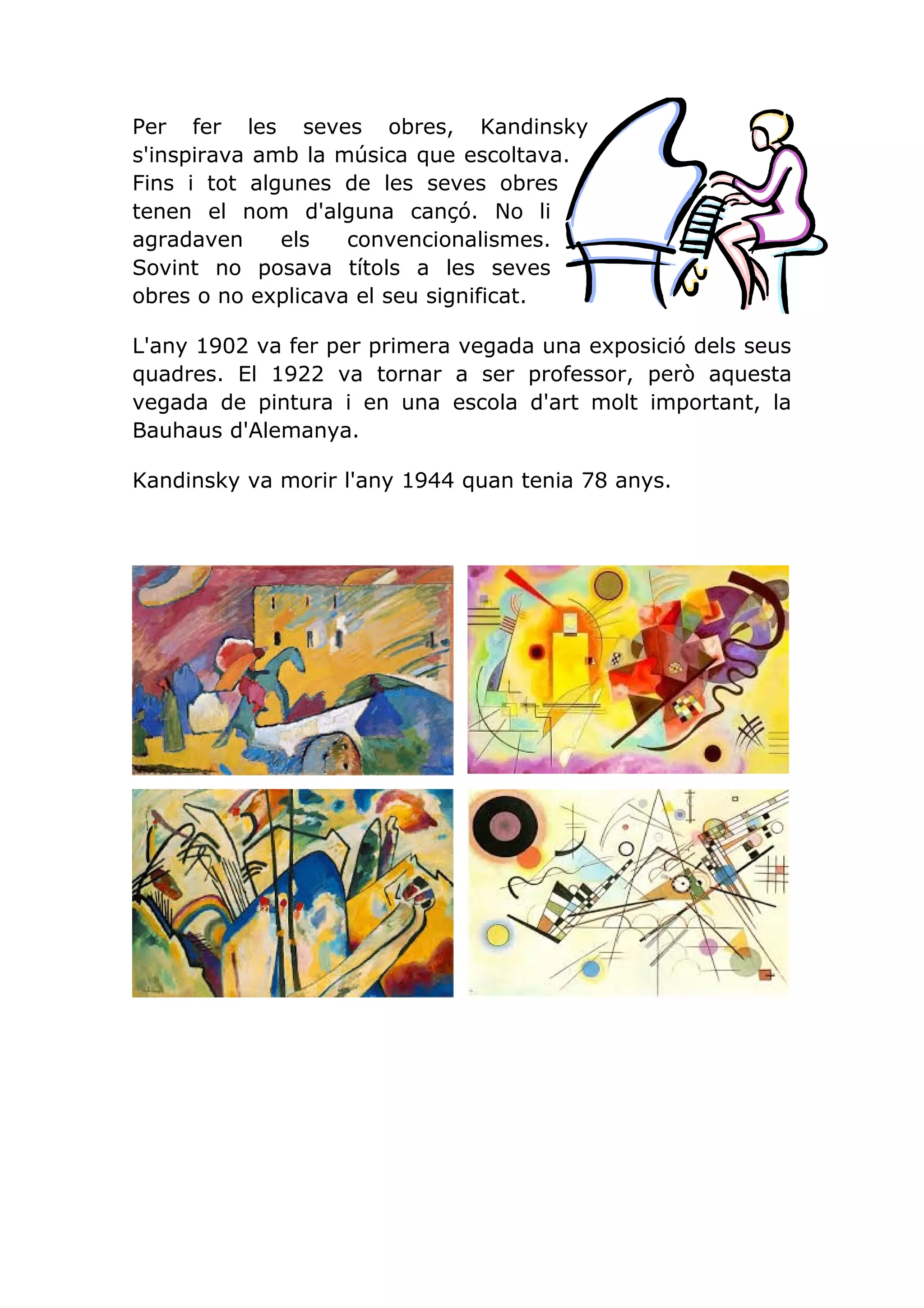 Biografía kandinsky | DOC