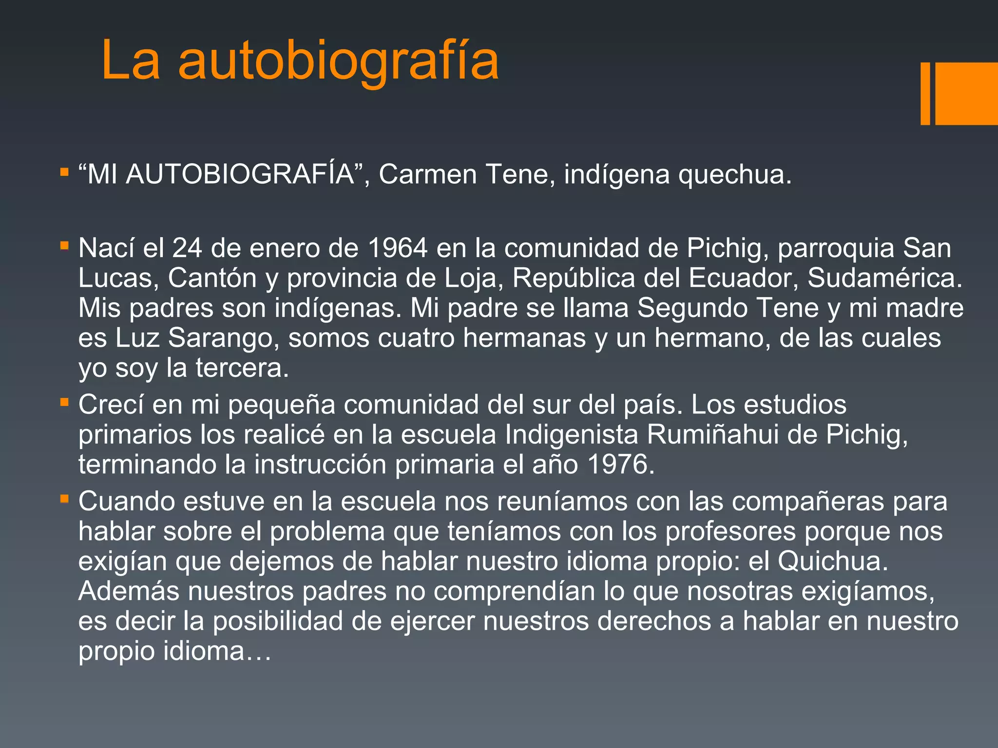 Biografía y autobiografía primero | PPT | Biographies | Genres