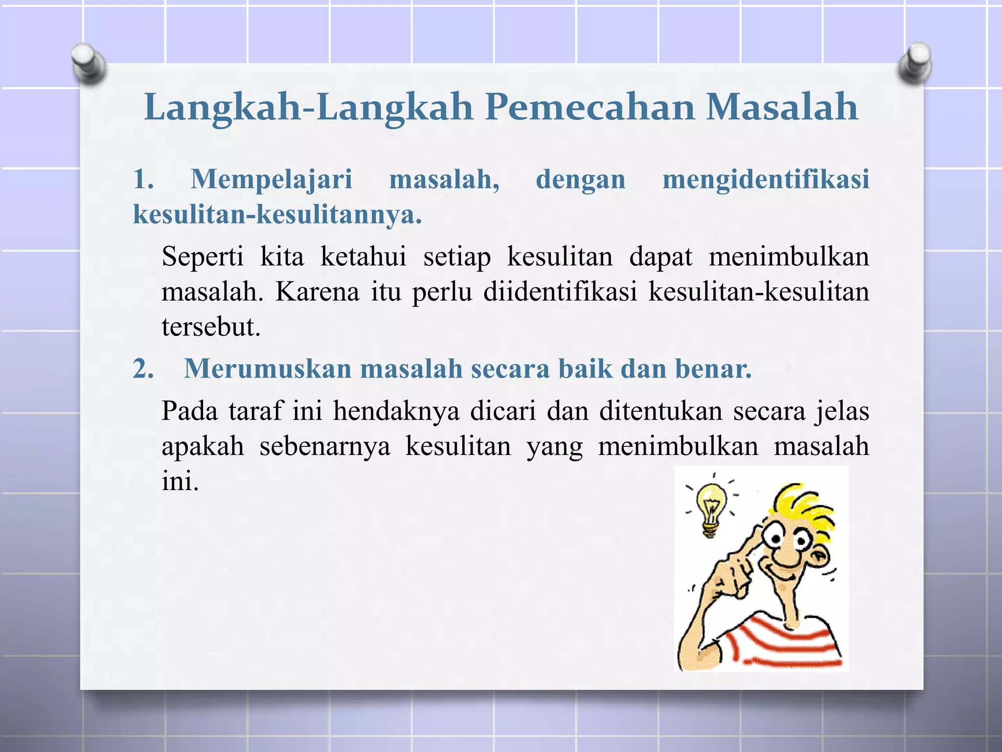 Pemecahan Masalah (Problem Solving) | PPTX