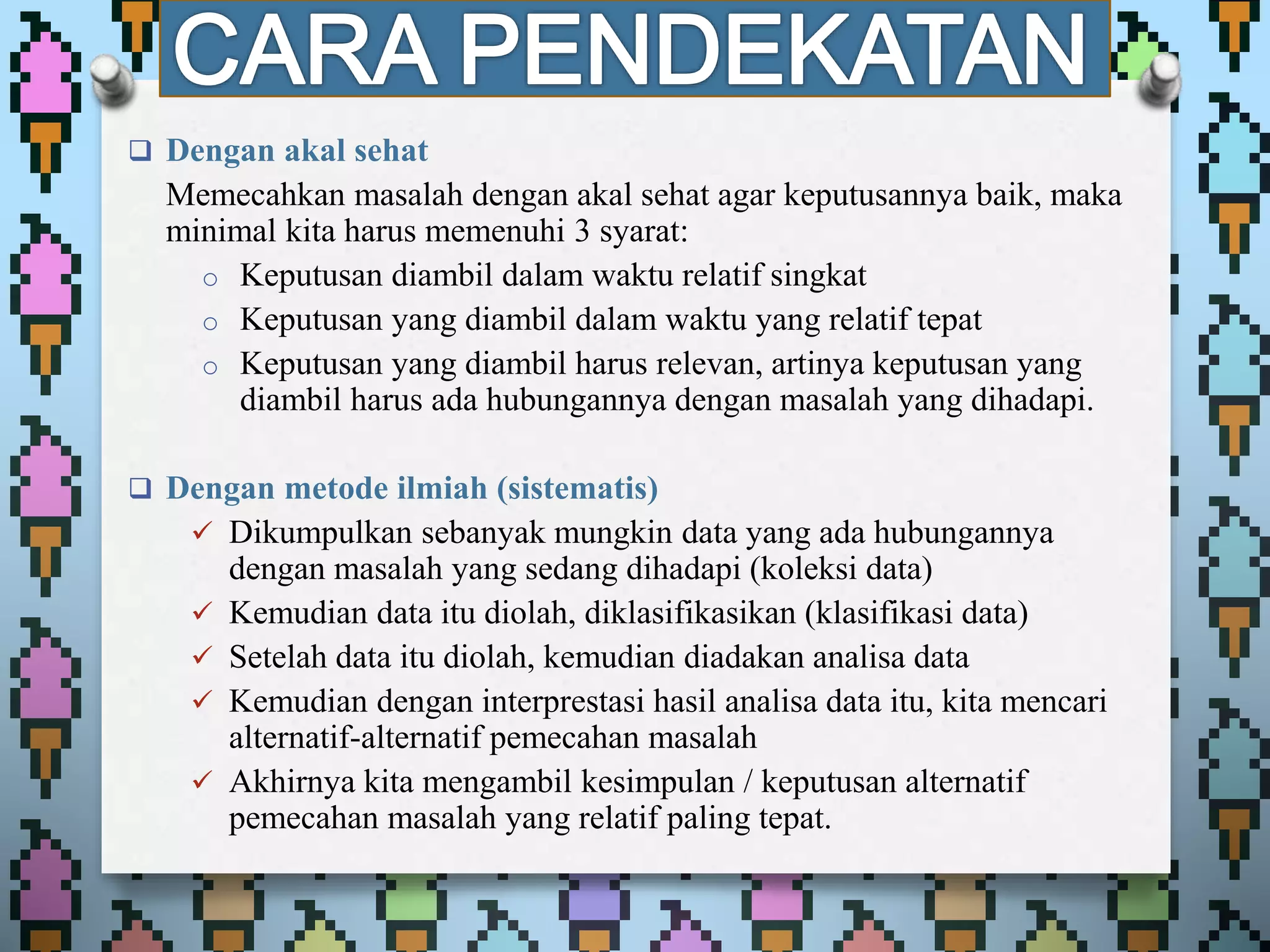 Pemecahan Masalah (Problem Solving) | PPTX
