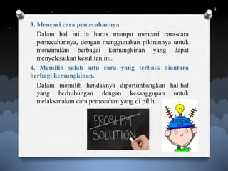 Pemecahan Masalah (Problem Solving) | PPTX
