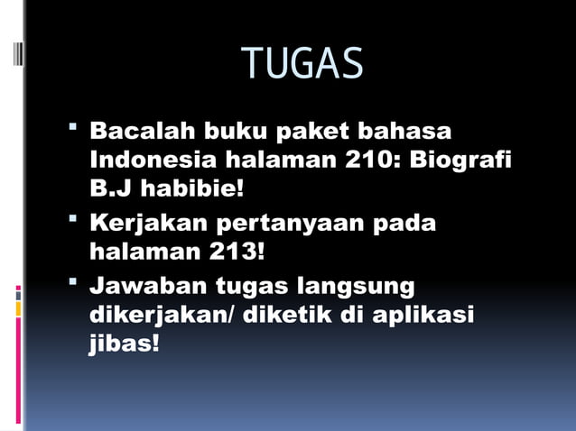 Materi Bahasa Indonesia Biografi Kelas X Pptx
