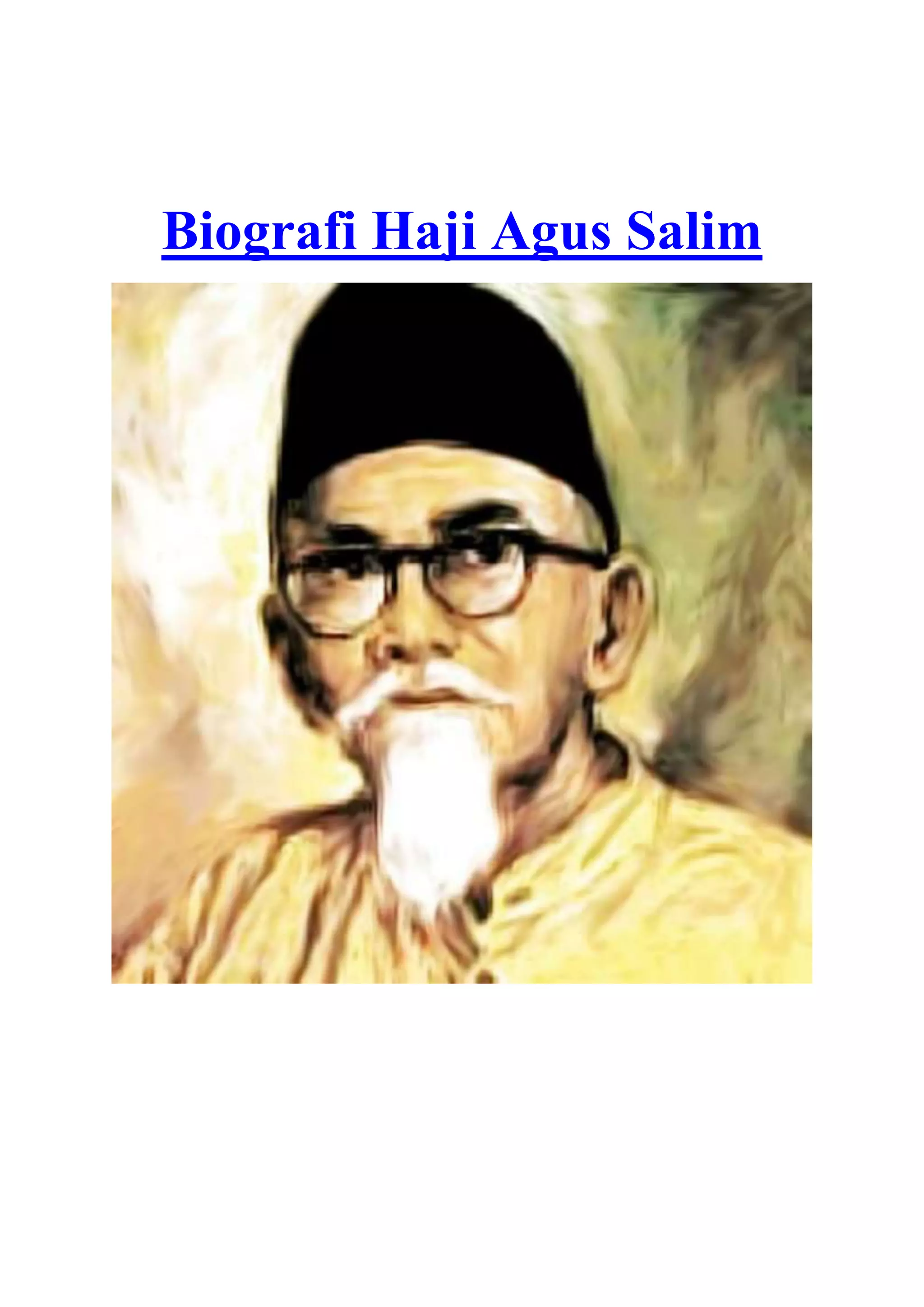Biografi haji-agus-salim | PDF