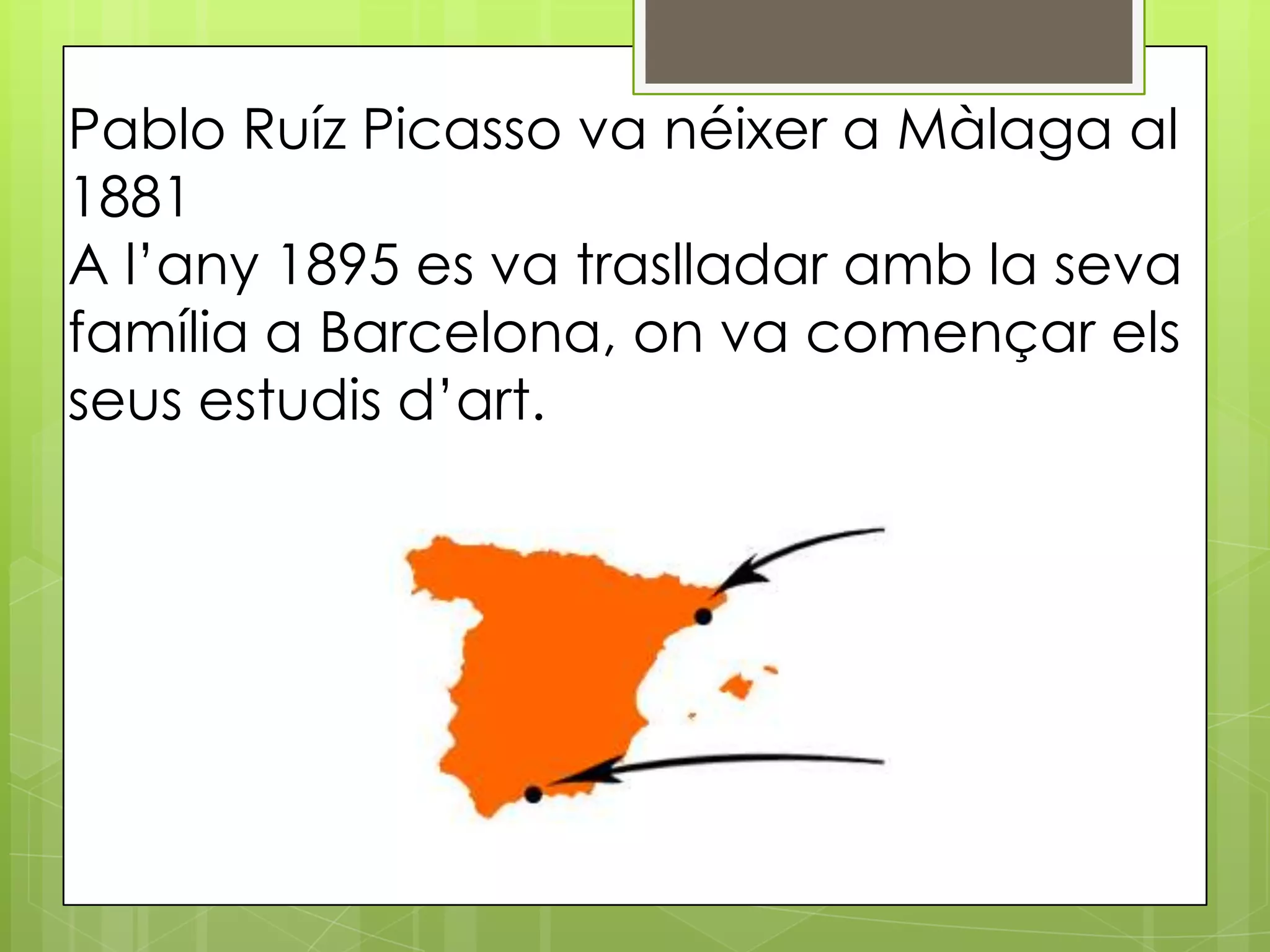 Biografia de Pablo Picasso | PPT