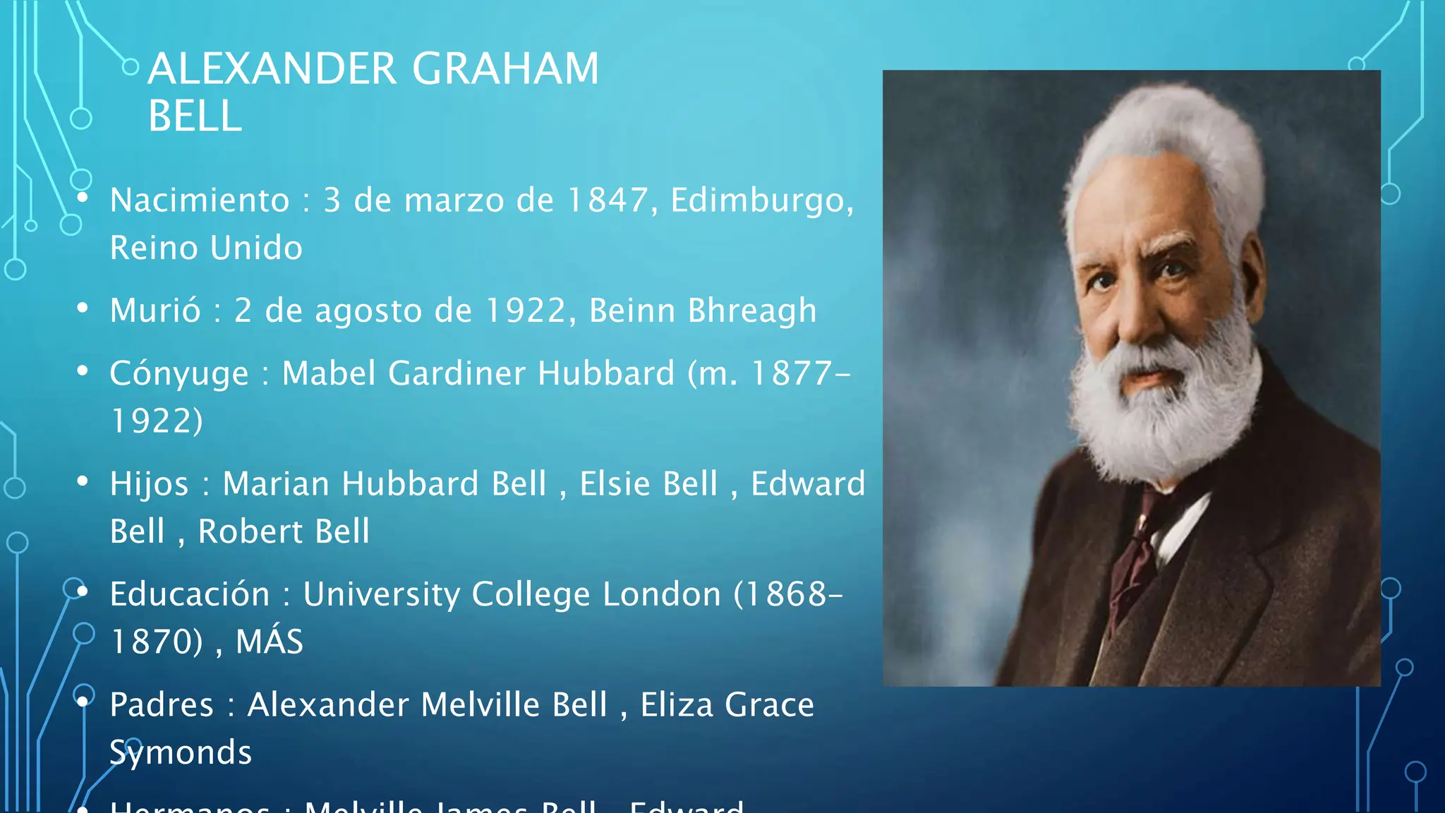 BIOGRAFIA ALEXANDER GRAHAM BELL- MARIA PAULA BOSSA GRADE 4A.pptx