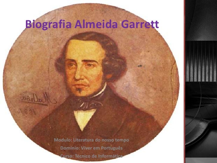 Biografia almeida garrett