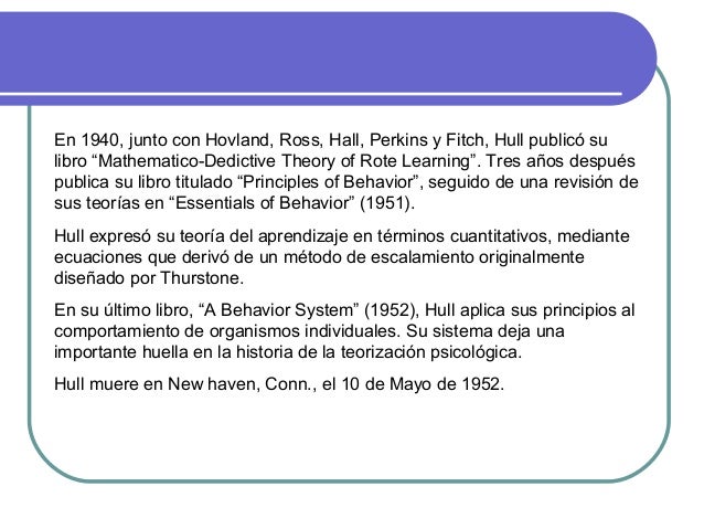 Biografia clark l_hull