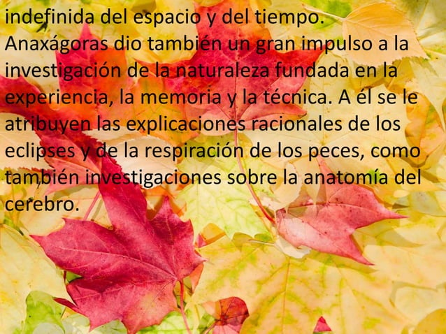 Biografia de Anaxágoras | PPT