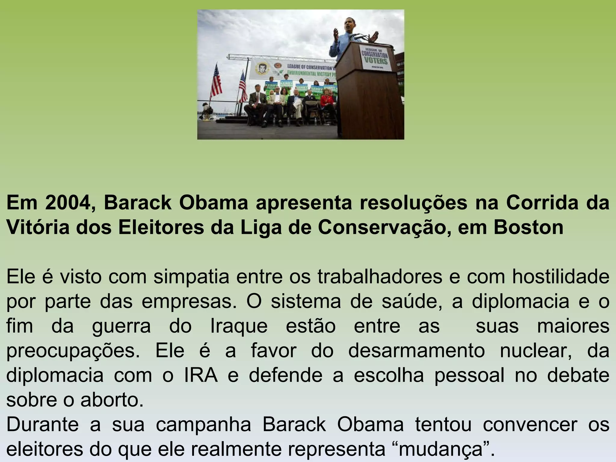 Biografia de barack_obama | PPT