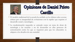 Biografia de daniel prieto castillo | PPTX