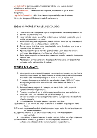 Biografia de kurt lewin | DOCX