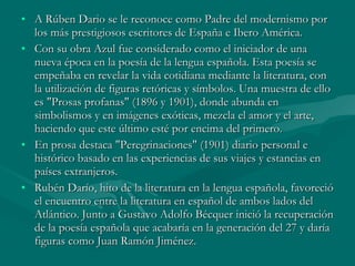 Biografia de Ruben Dario | PPS