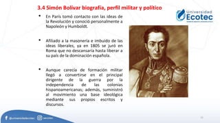 Biografia de Simon Bolivar.pptx