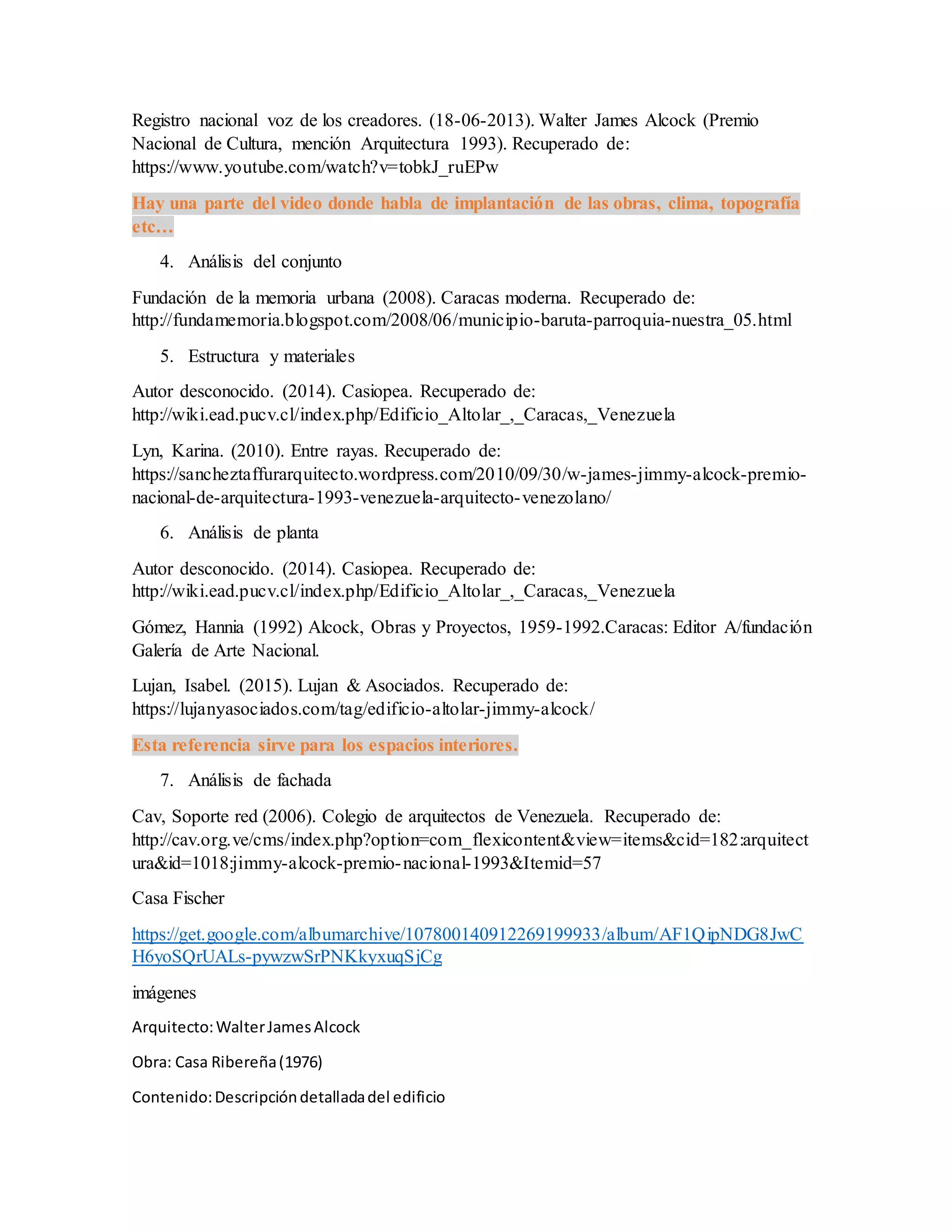 Biografia de walter james alcok | DOCX