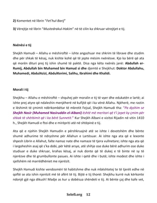 Biografia e Shejkh Hamud et-Tuejxhrit | PDF