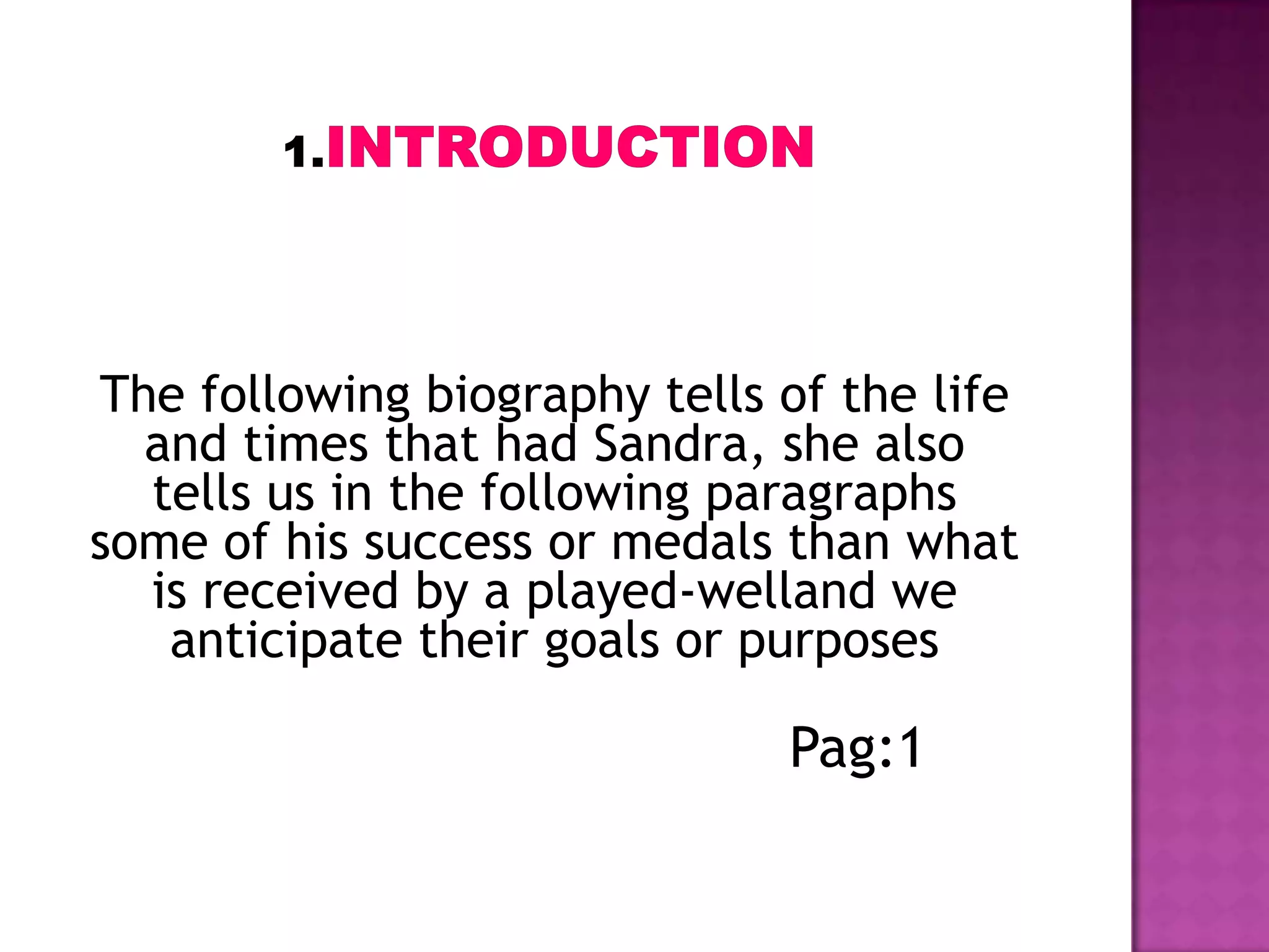 Biografia inglish | PPTX