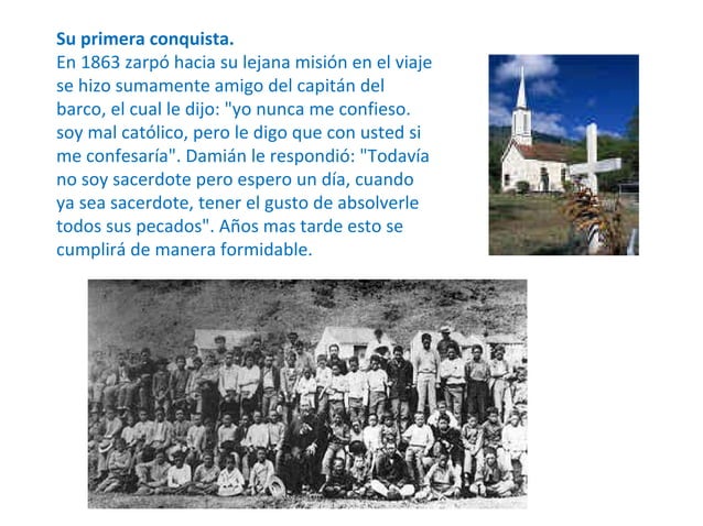 Biografia Padre DamiáN De Veuster | PPT