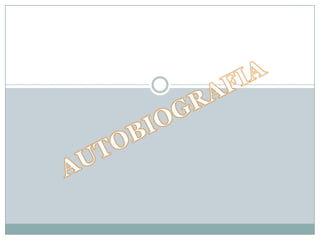 Biografia power point | PPTX