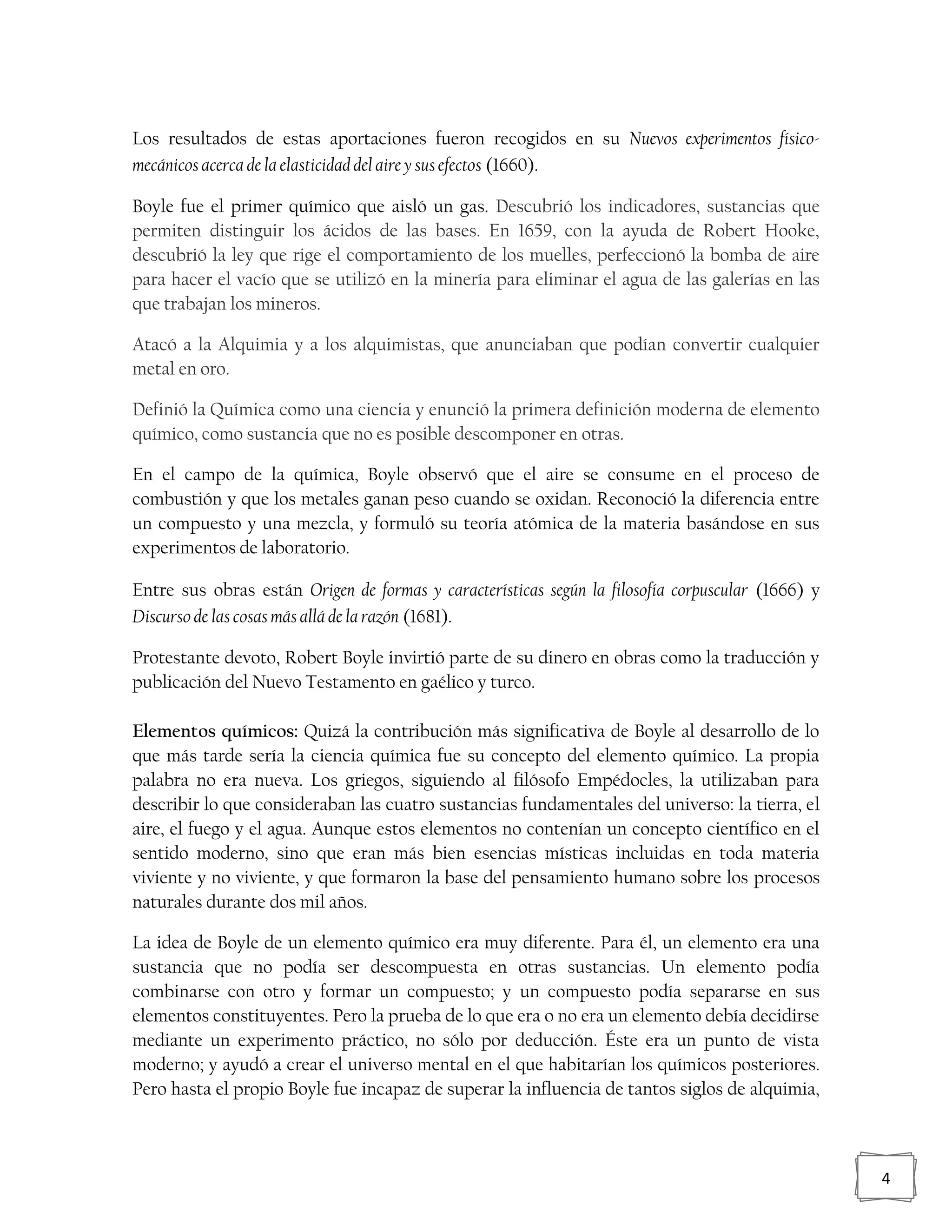 Biografias De Boyle Y Charles | DOCX | Physics | Science