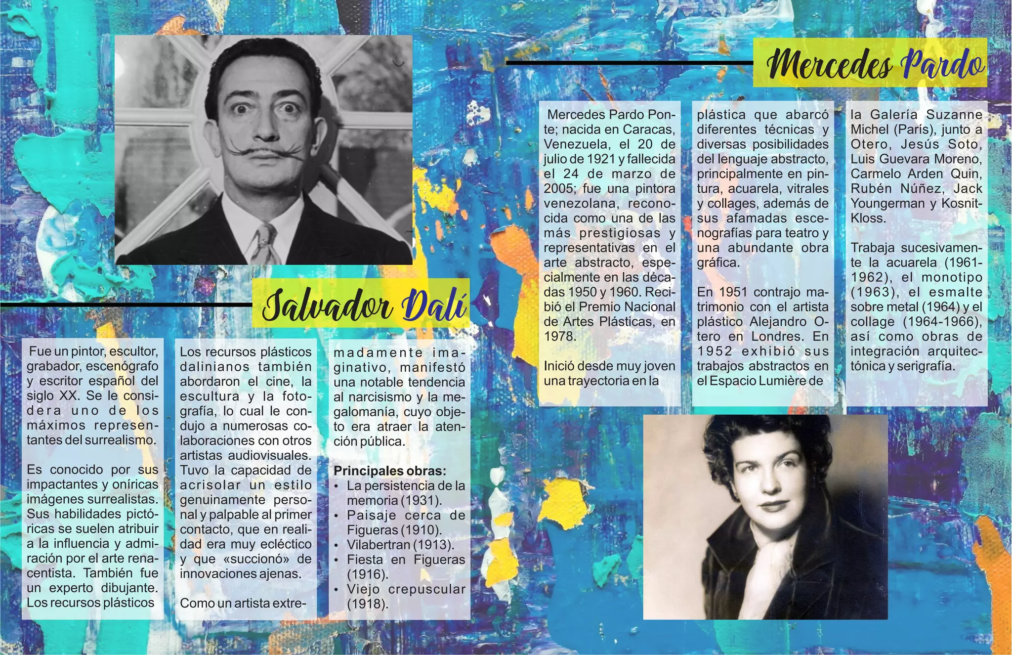 Biografias de grandes artistas del modernismo | PDF | Modern Art | Fine Art