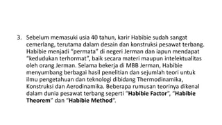 Biografi bj habibie | PPTX