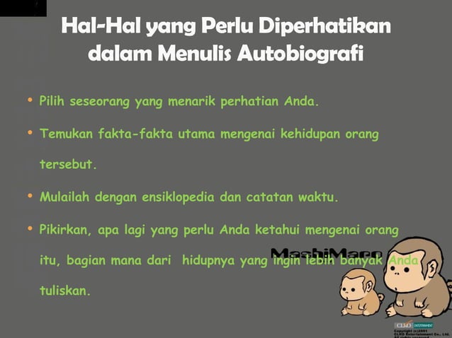 Biografi Dan Otobiografi Dalam Bahasa Indonesia Pptx