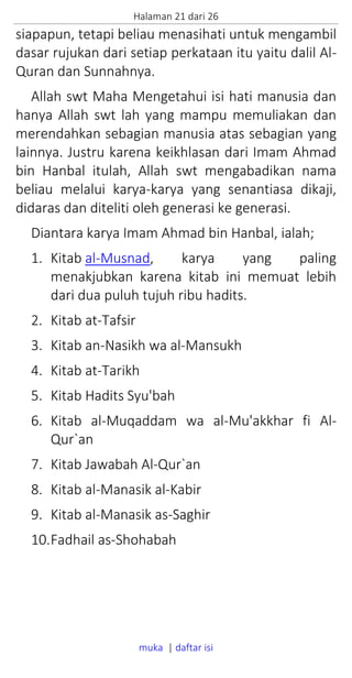 Biografi Imam Ahmad Bin Hanbal (Hanbali).pdf | Free Download