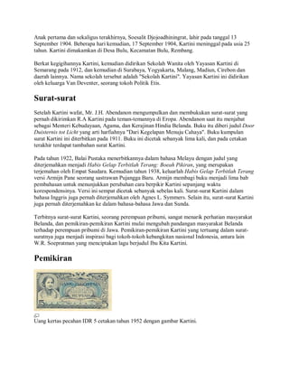 Biografi kartini (tisia) | PDF