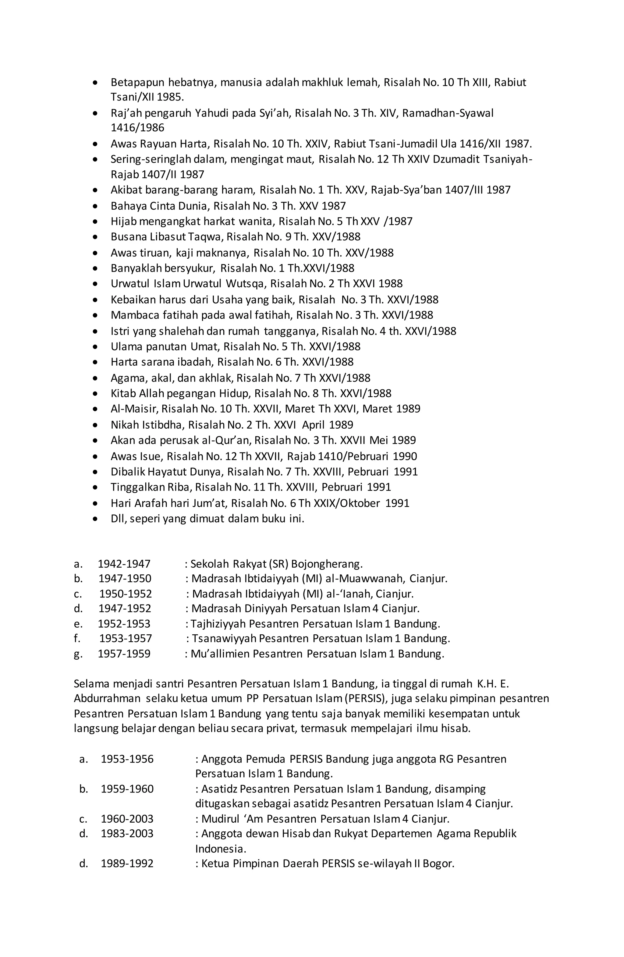 Biografi kh a. ghazaly | DOCX