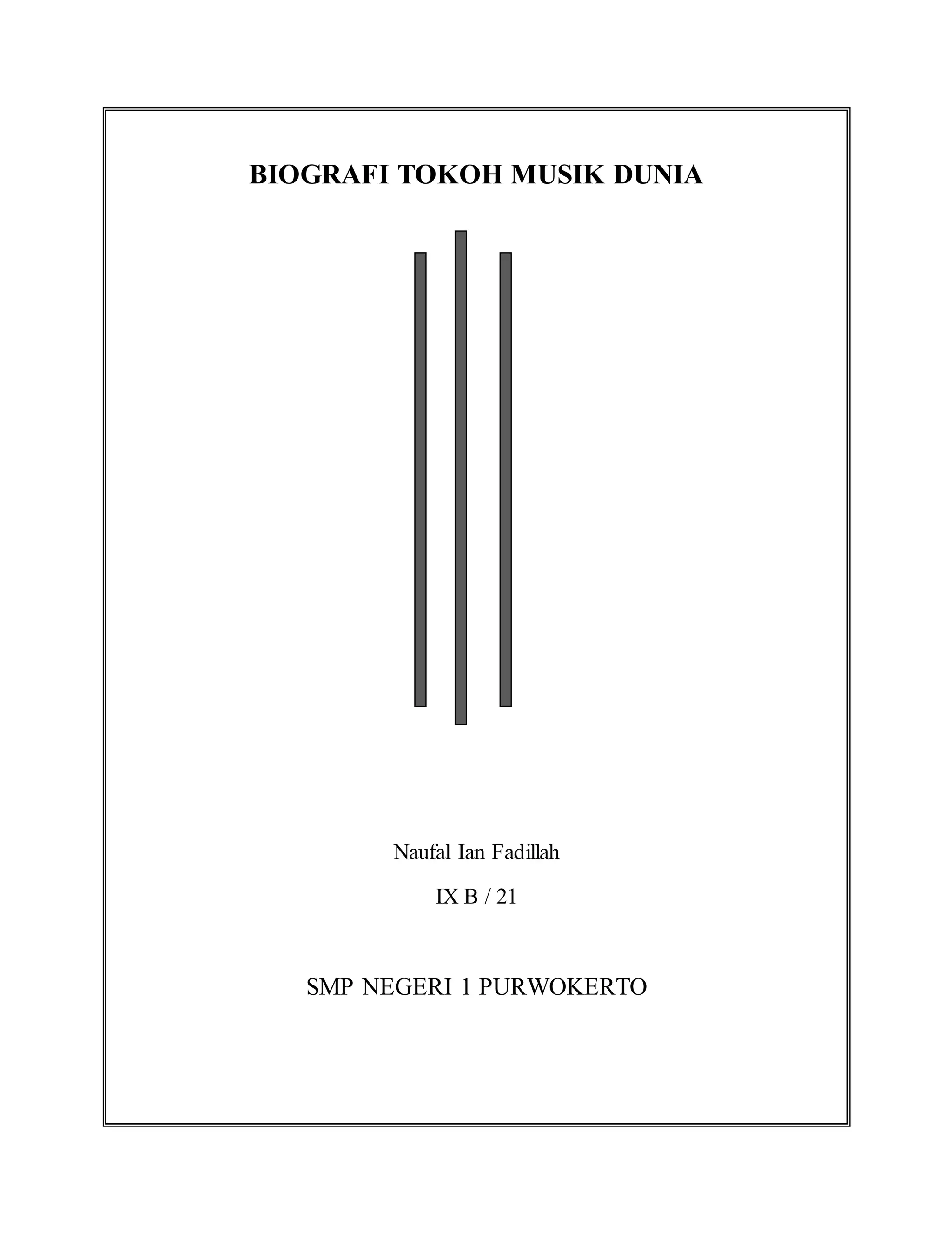 Biografi Tokoh Musik Dunia | PDF
