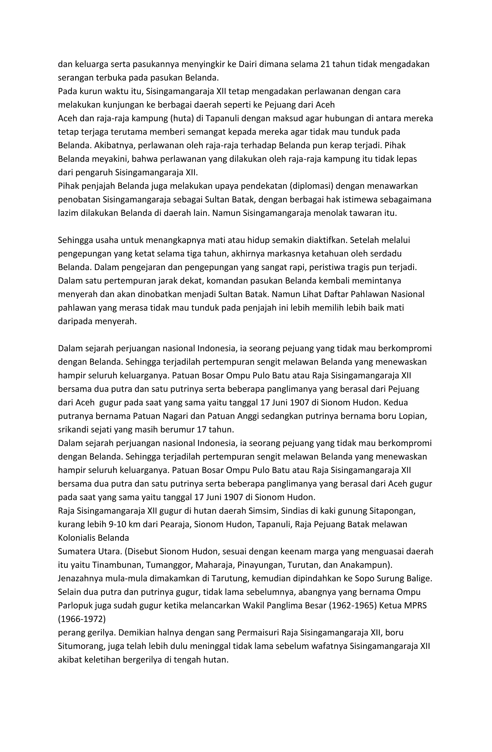 Biografi pahlawan | DOCX