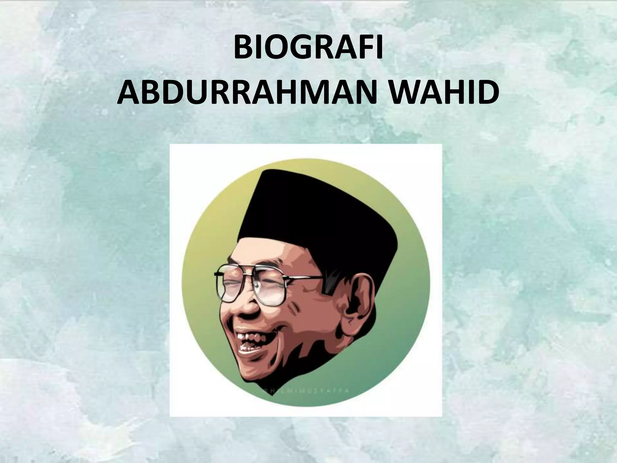 Biografi politik gus dur | PPT