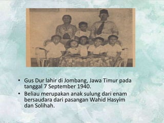 Biografi politik gus dur | PPT