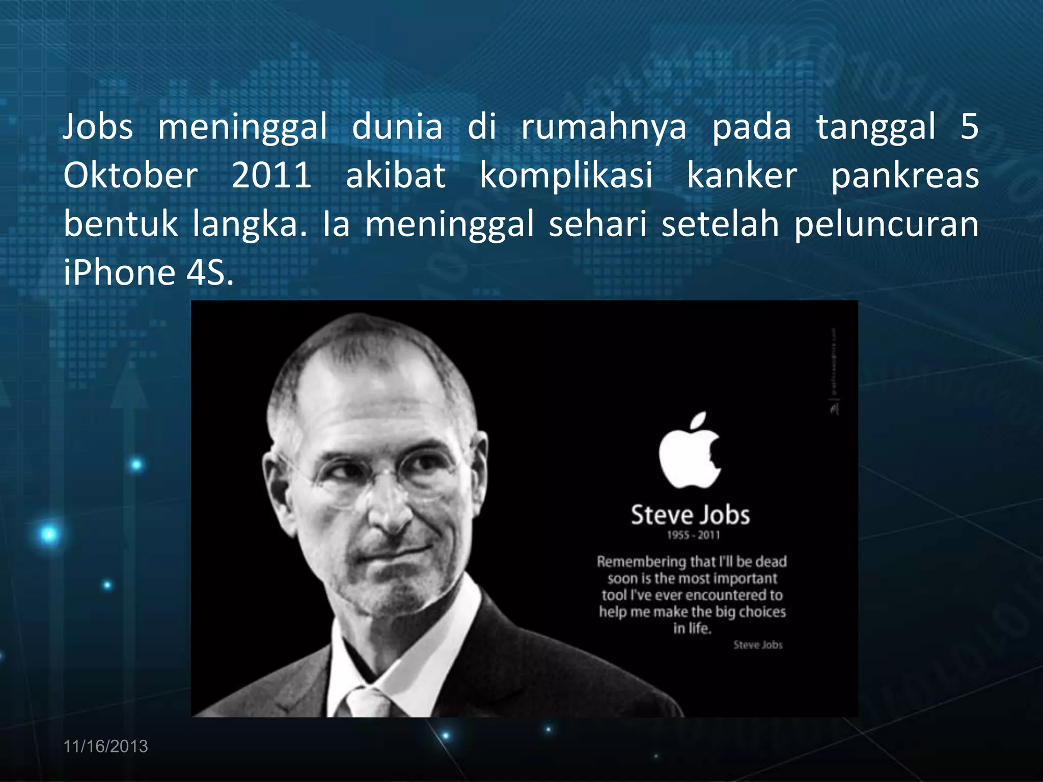 Biografi Steve Jobs | PPTX
