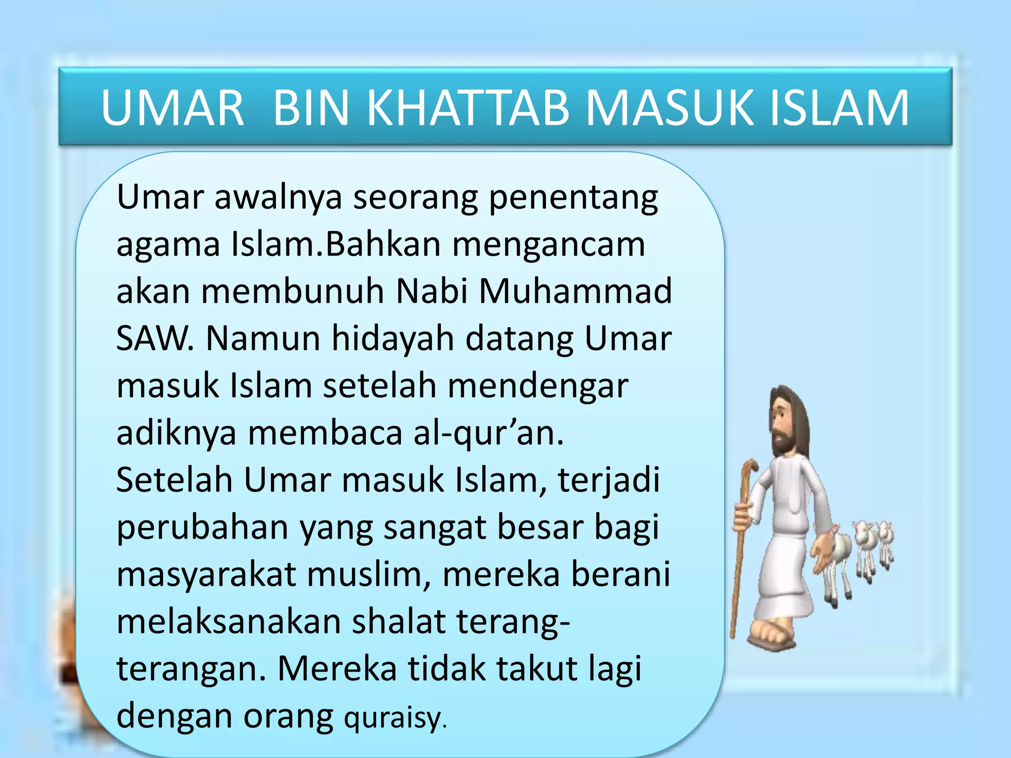 Biografi umar bin khatab 2 | PPT