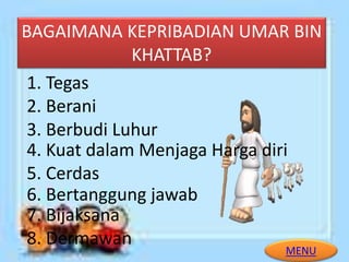 Biografi umar bin khatab 2 | PPT