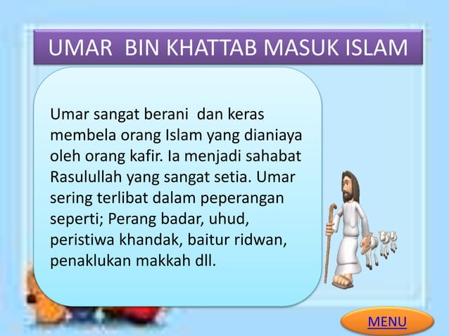 Biografi umar bin khatab 2 | PPT