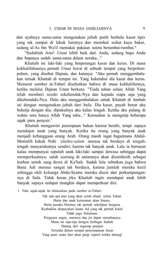 Biografi Umar bin Khattab | PDF