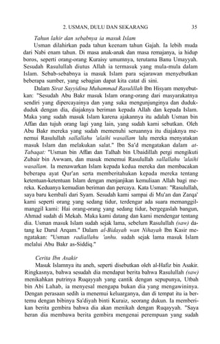 Biografi Utsman bin Affan (bagian 02) | PDF