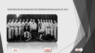 Biografy ismail marzuki | PPTX