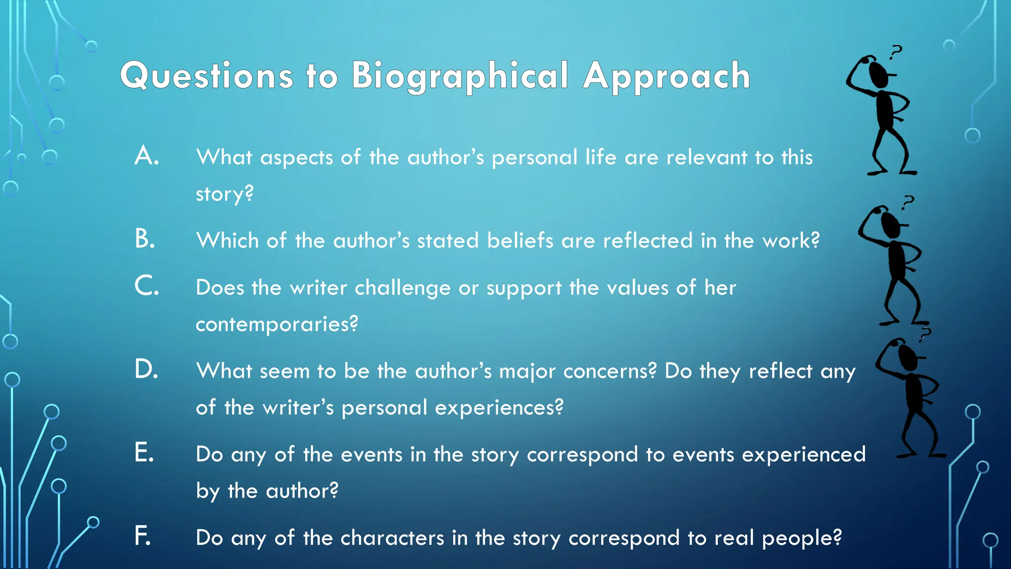 BIOGRAPHICAL APPROACH to LIterary Criticism | PPTX