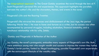 BIOGRAPHICAL APPROACH to LIterary Criticism | PPTX | Biographies | Genres