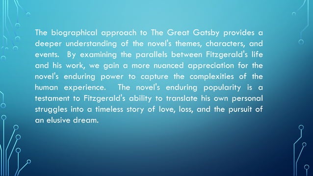 BIOGRAPHICAL APPROACH to LIterary Criticism | PPTX | Biographies | Genres