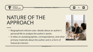 BIOGRAPHICAL APPROACH IN LITERARY CRITICISM.pptx