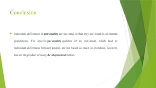 Biographical charateristics,Peronality stage of personality development ...