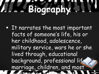 Biographical info. sources | PPTX