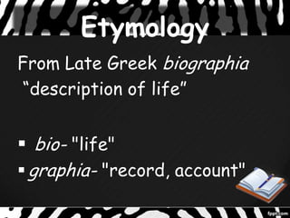 Biographical info. sources | PPTX
