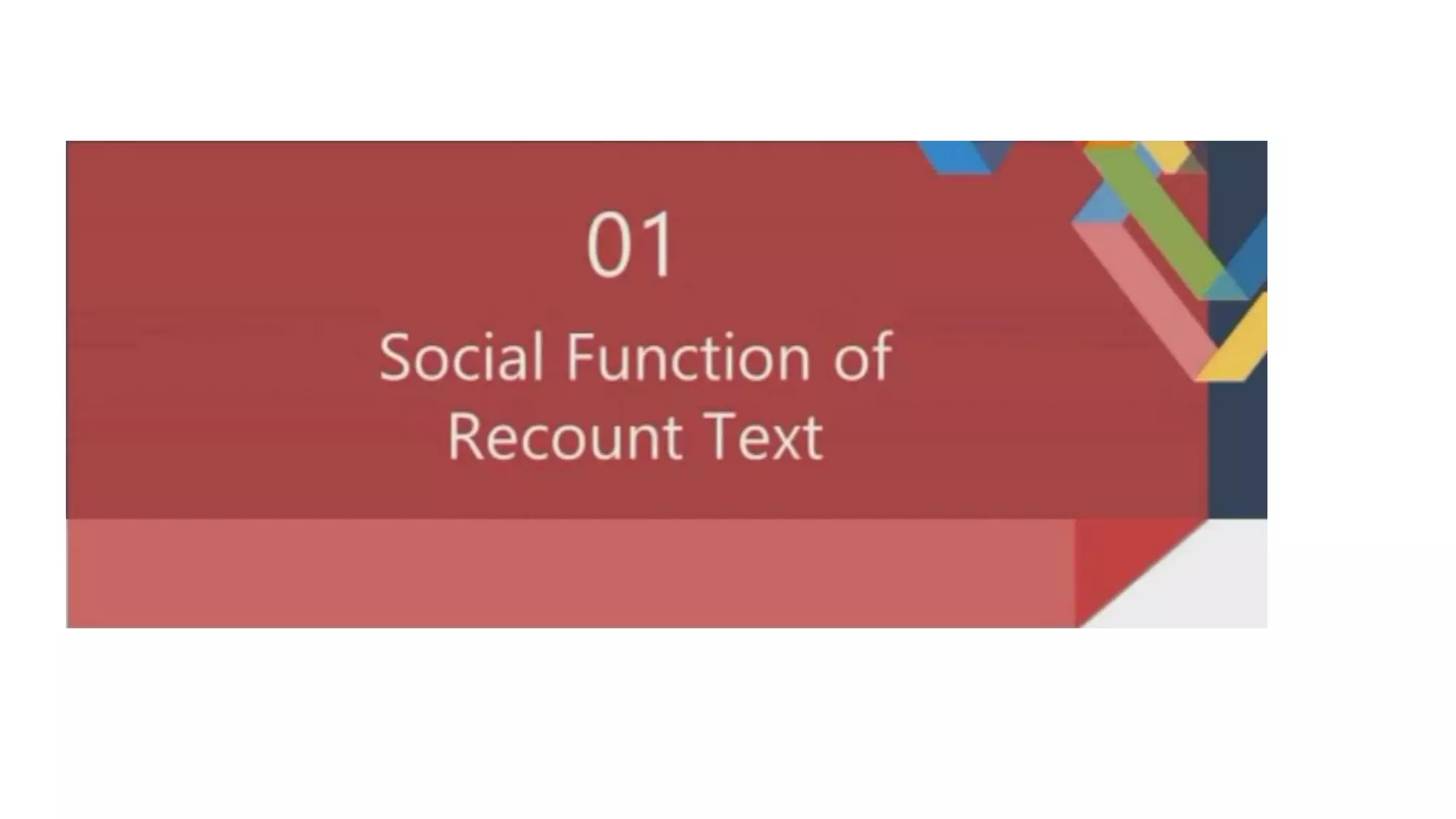 Biographical recount | PPTX