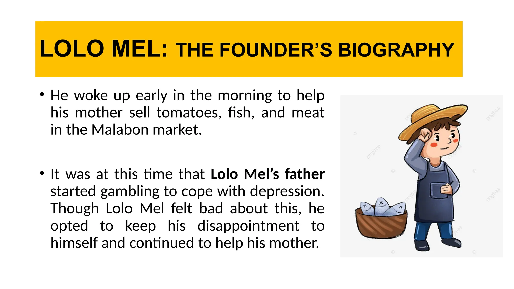 Biographies of Lolo Mel and Lola Lourdes | PPTX