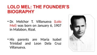 Biographies of Lolo Mel and Lola Lourdes | PPTX